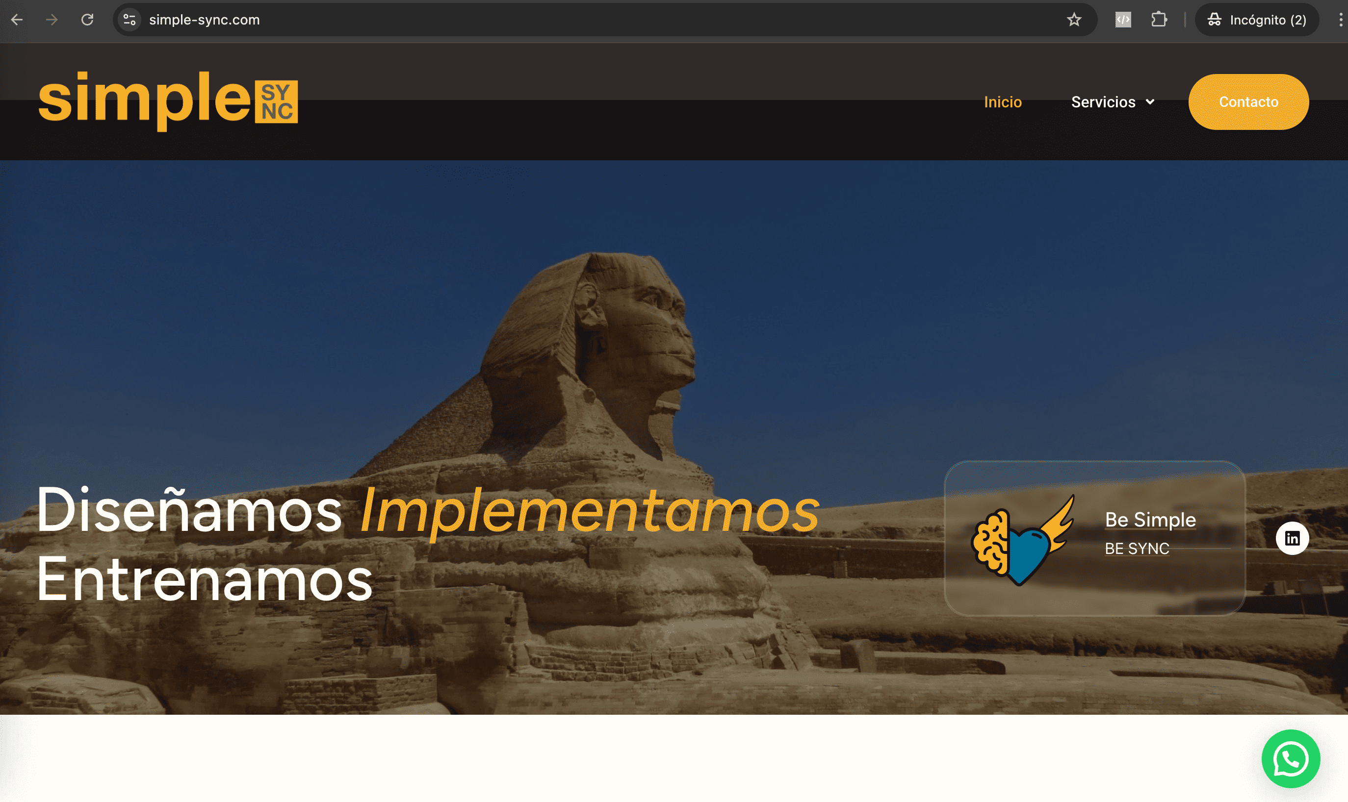 Contacto - Simple Sync